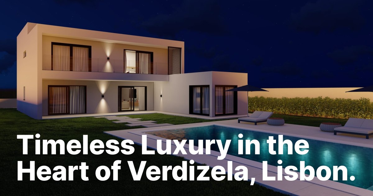 Moradia Verdizela T5+1 de Luxo com Piscina | Venda Direta